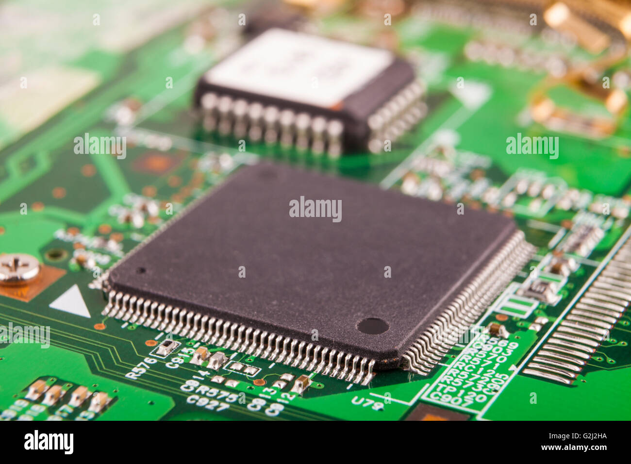Capacitor on circuit board hi-res stock photography and images - Alamy