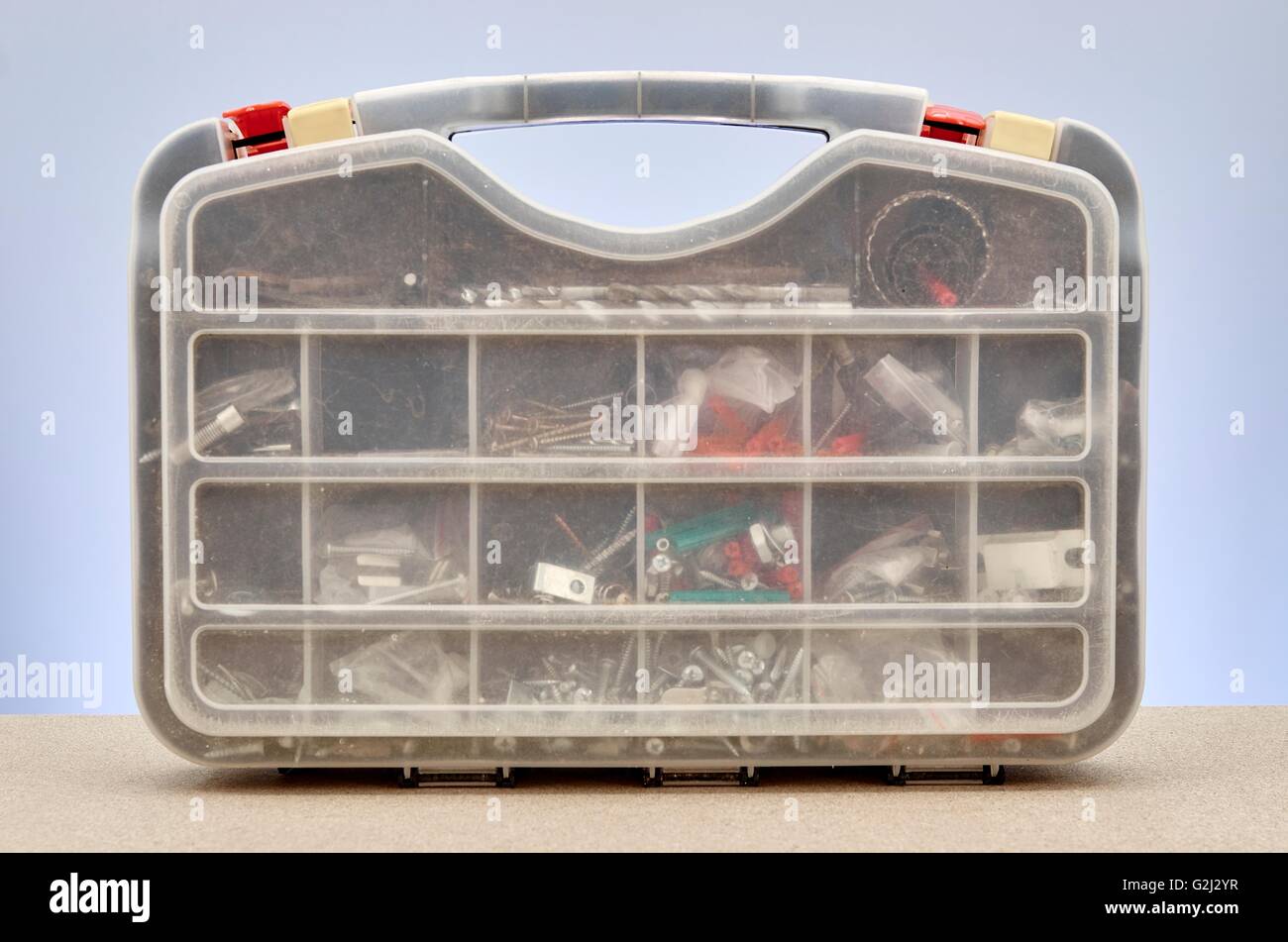 A studio photo of a industrial tool box Stock Photo - Alamy