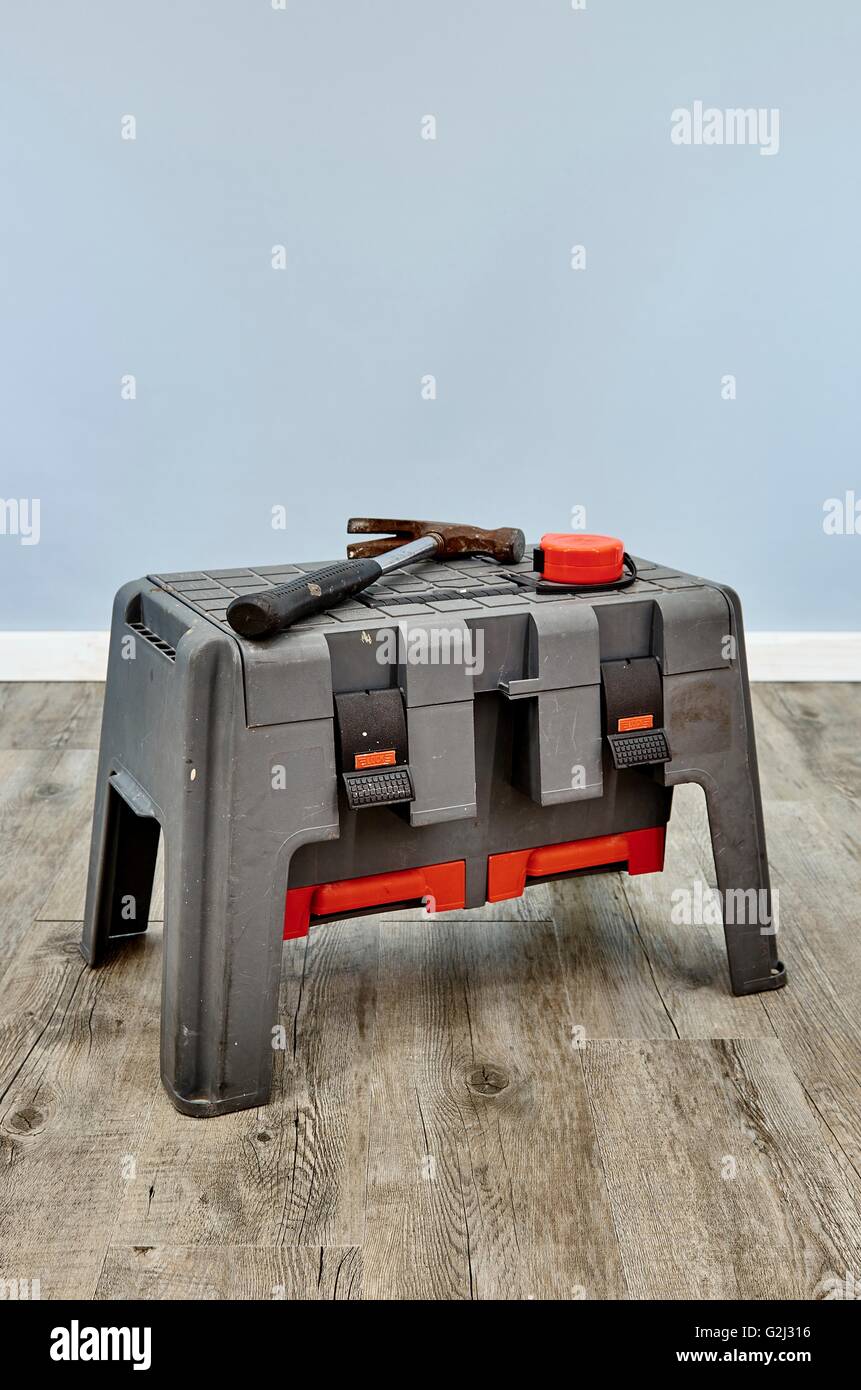 A studio photo of a industrial tool box Stock Photo - Alamy