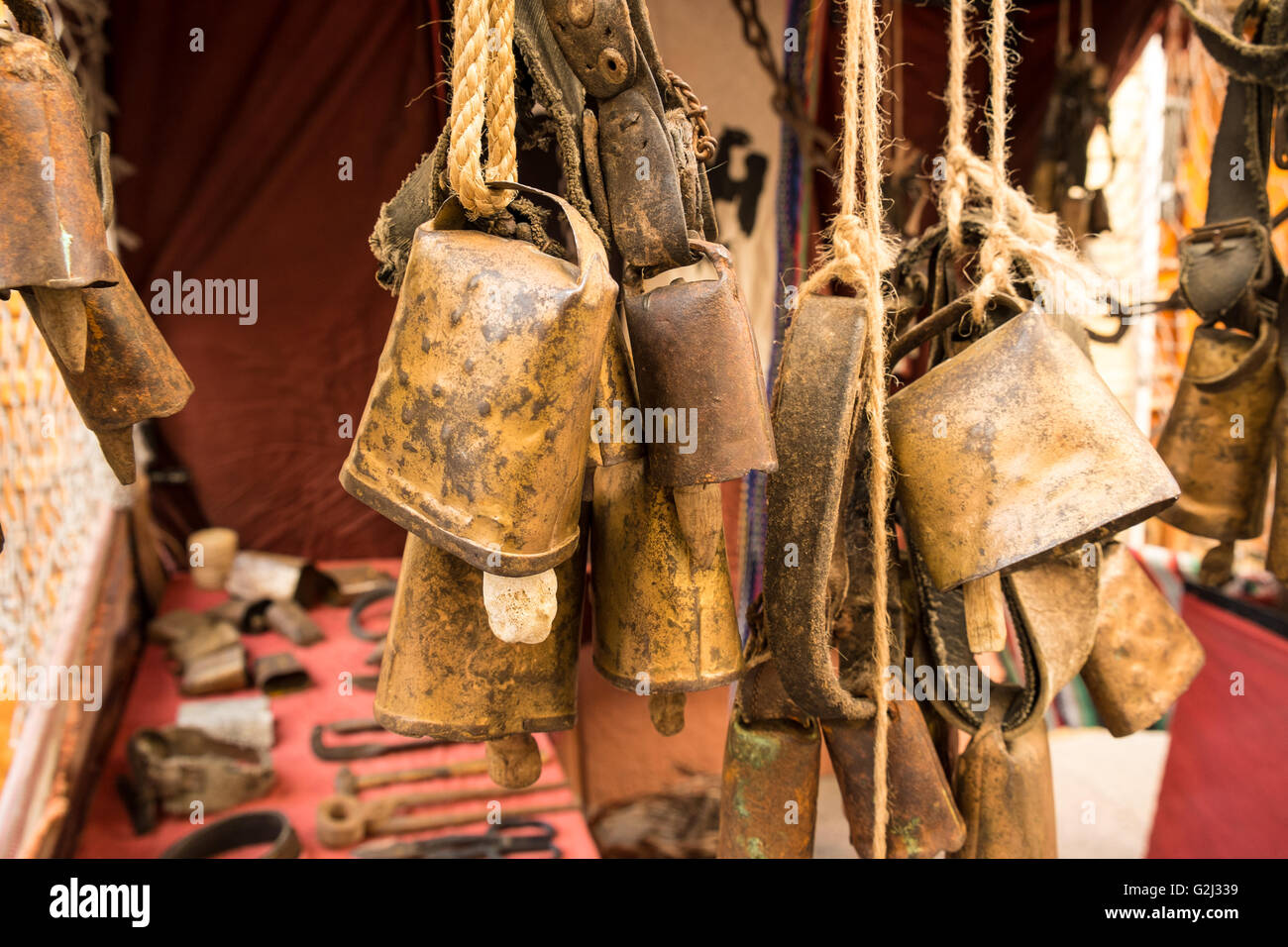 Cowbells aged hi-res stock photography and images - Alamy