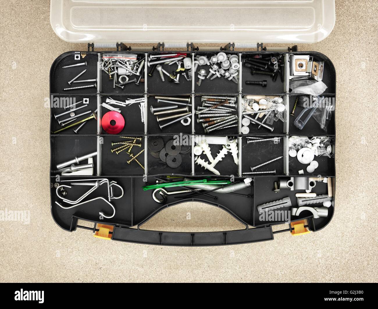 A studio photo of a industrial tool box Stock Photo - Alamy