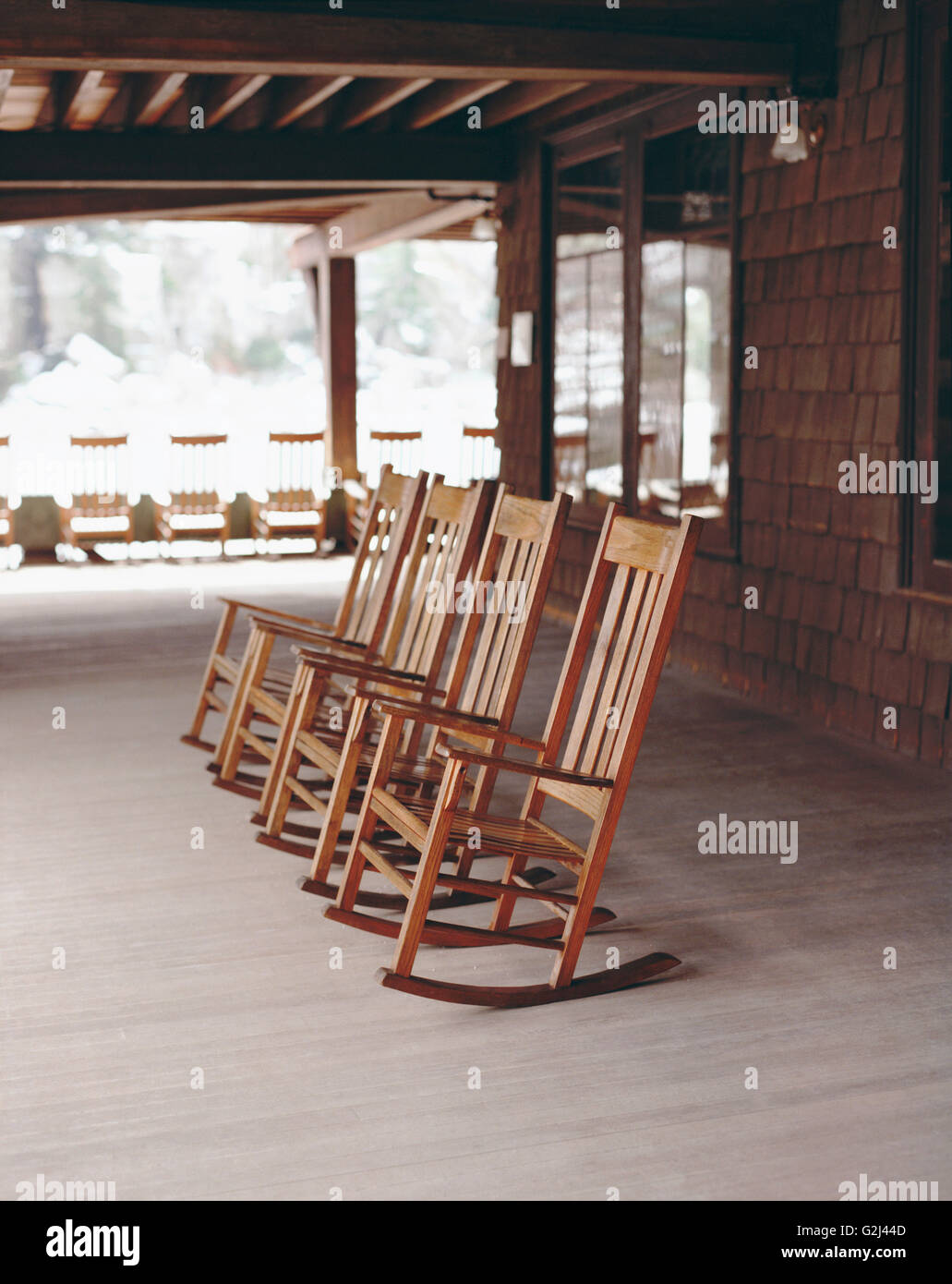 Row rocking chair hi-res stock photography and images - Alamy