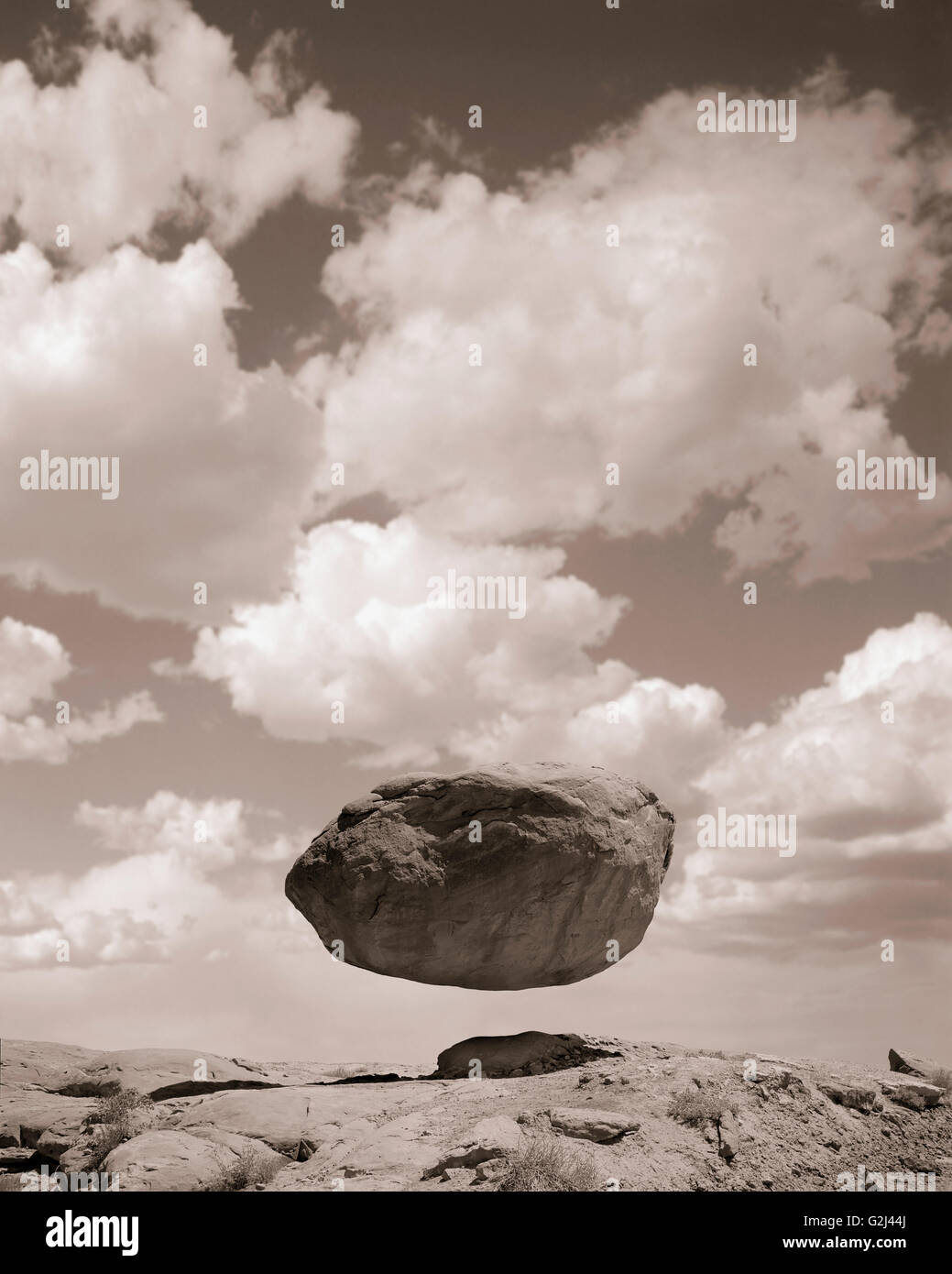 Levitating stone hi-res stock photography and images - Alamy