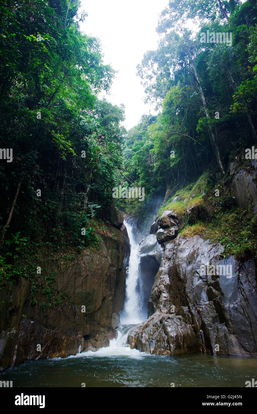 Slow shutter capturing water in waterfalls Stock Photo - Alamy