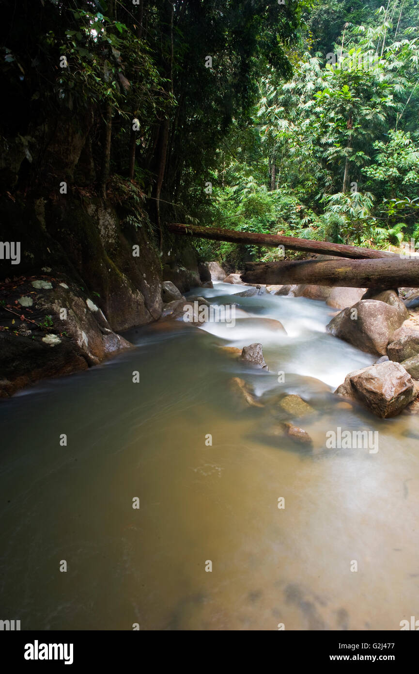 Slow shutter capturing water in waterfalls Stock Photo - Alamy
