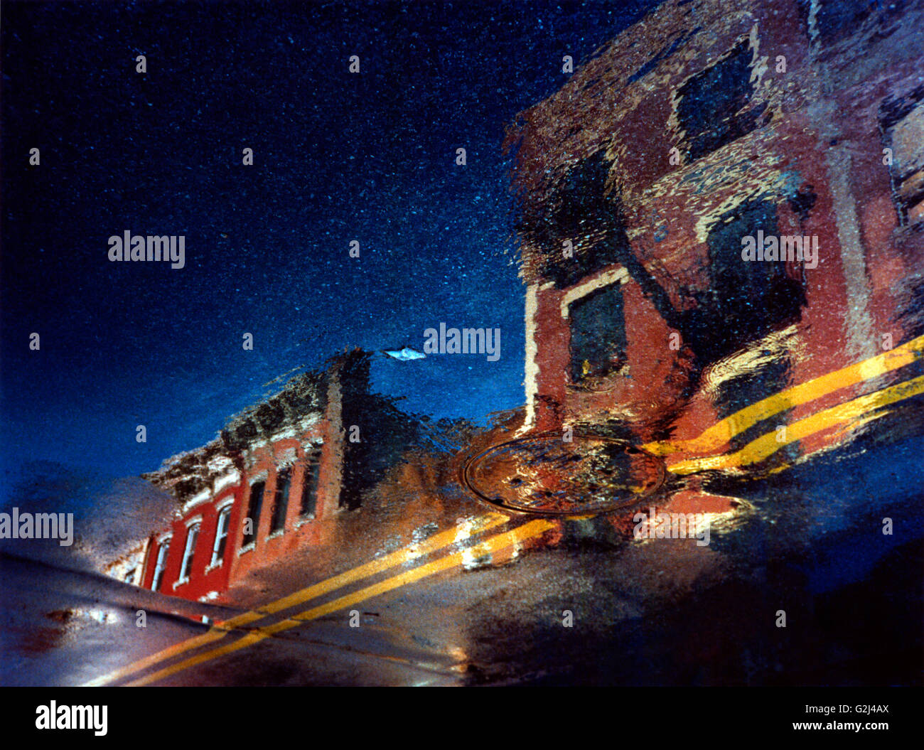 Distorted street hi-res stock photography and images - Alamy
