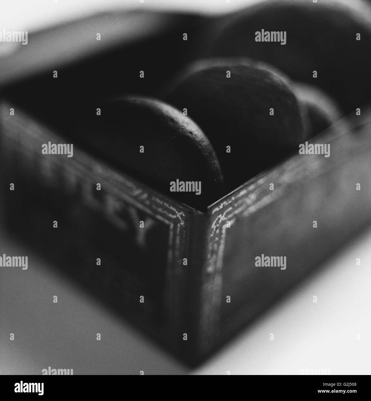 Box Full of Rocks Stock Photo - Alamy