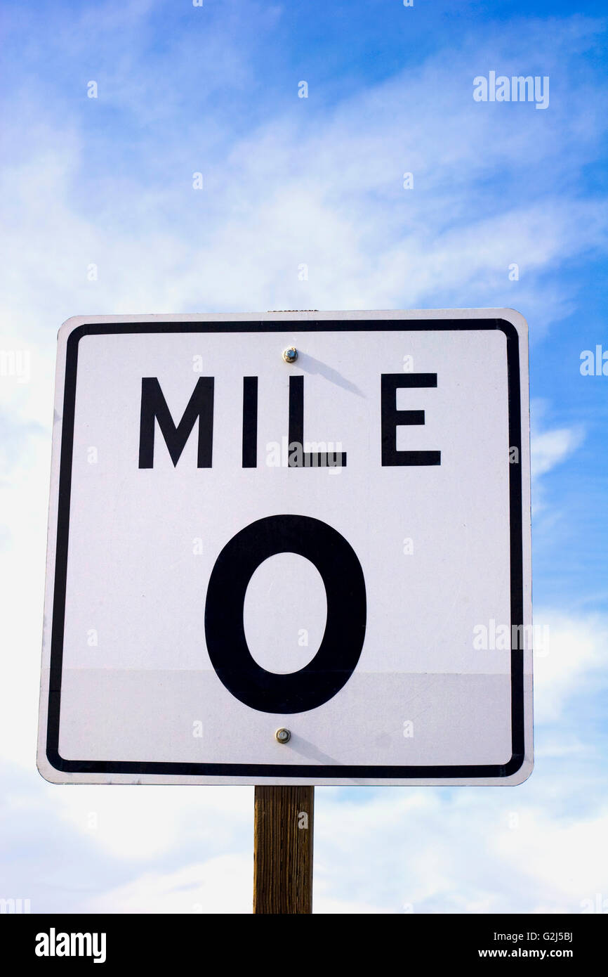 Miles posts hi-res stock photography and images - Alamy