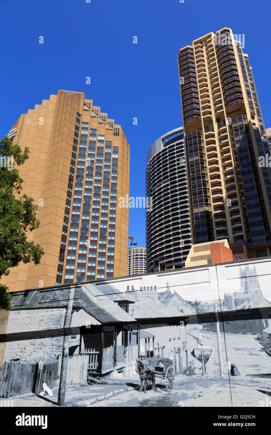 Sydney the rocks central business district hi-res stock photography and ...