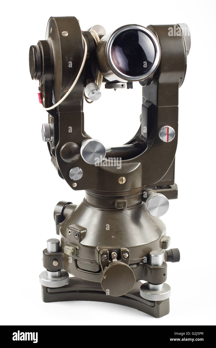 Old theodolite measurement hi-res stock photography and images - Alamy