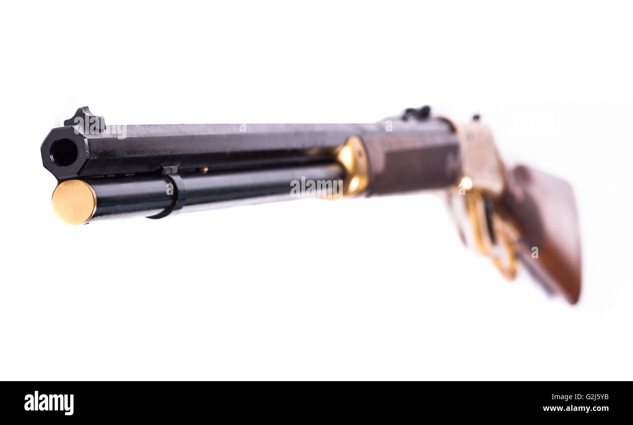 Black powder rifle hi-res stock photography and images - Alamy