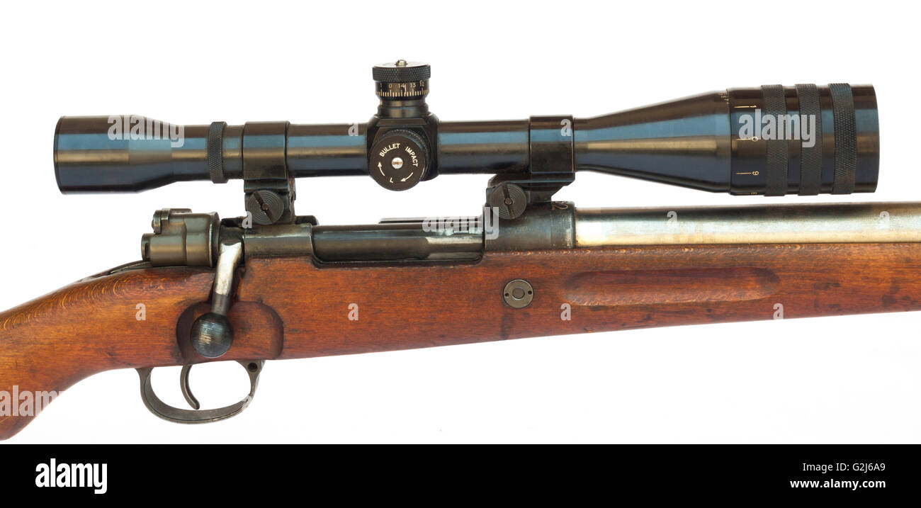 Rifle Scope Side View