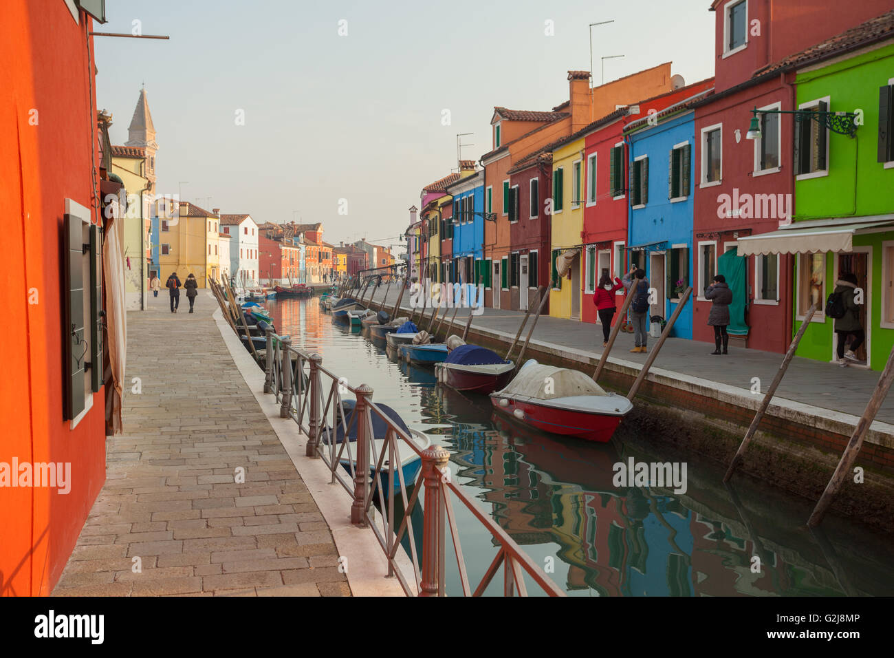 Vintage view from the burano island hi-res stock photography and images ...