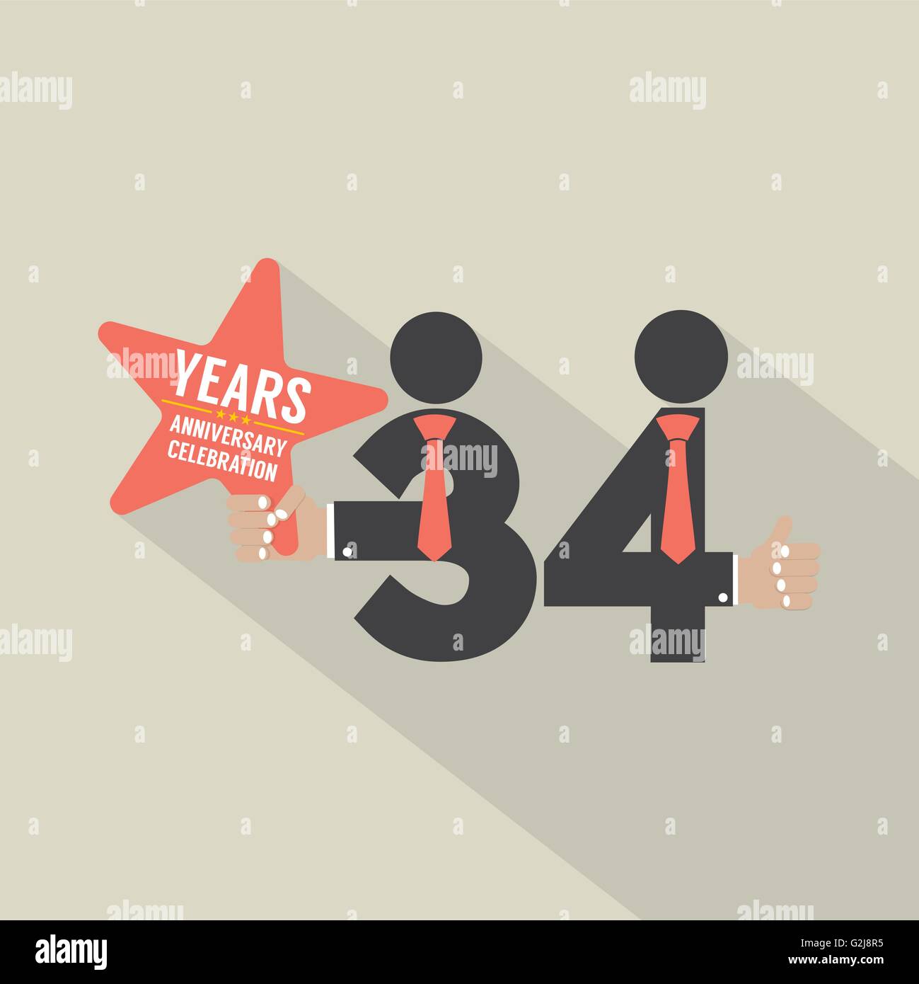 Thirty forth Stock Vector Images - Alamy