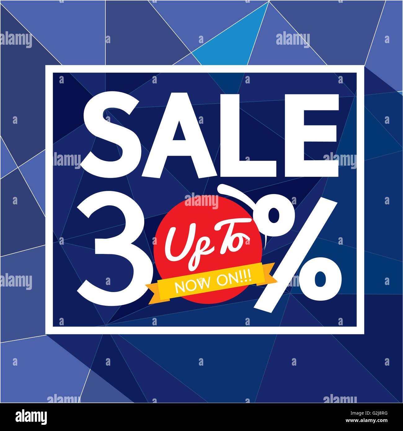 Up 30 percent off advertisement Stock Vector Images - Alamy