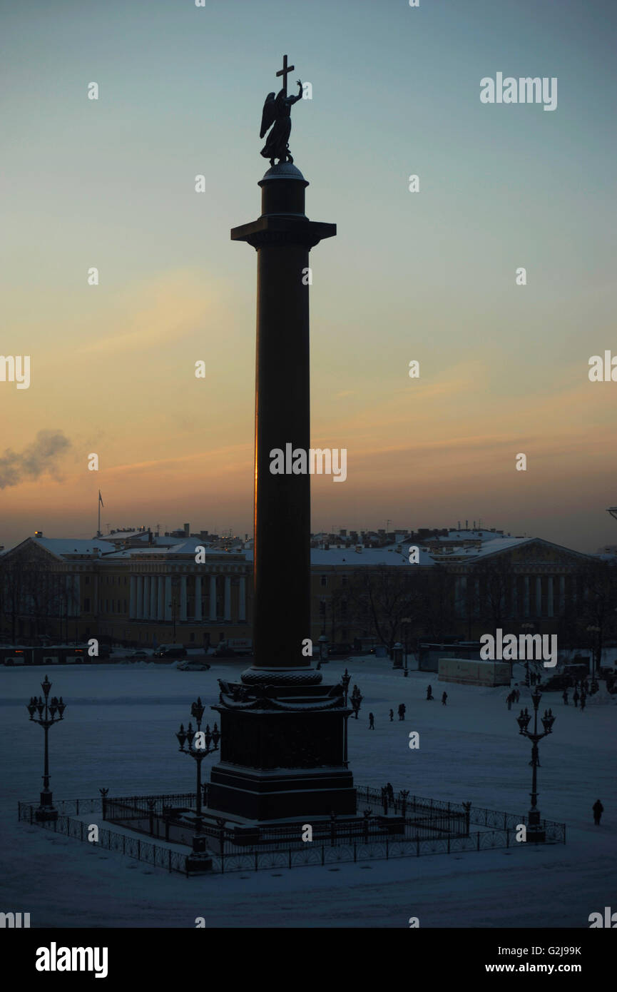 Alexander column angel cross hi-res stock photography and images - Alamy