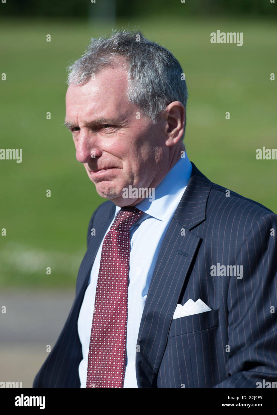 Mark Stewart QC, representing Nyomi Fee, arrives at the High Court in ...