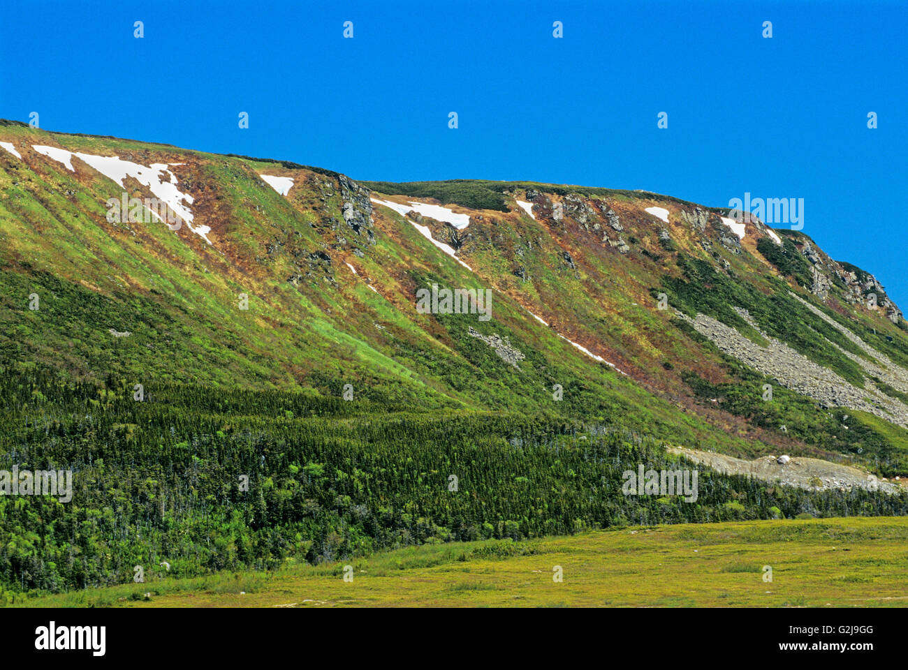 Long Range Mountains Near Codroy Pond Newfoundland & Labrador Canada ...