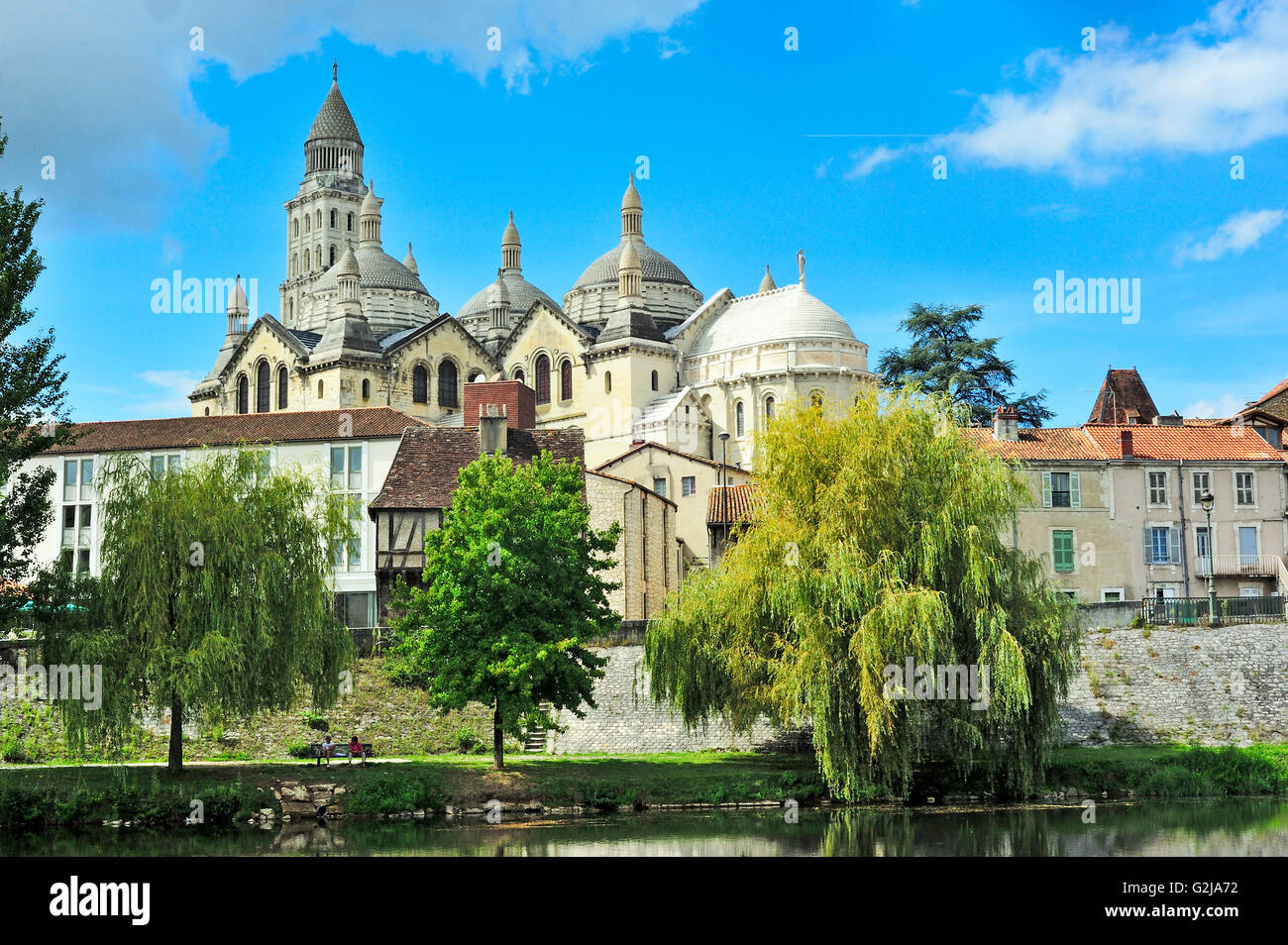 Perigueux cathedral of st front hi-res stock photography and images - Alamy