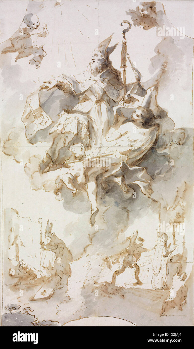 Franz Anton Maulbertsch - Apotheosis of Saint Stanislaus - Museum of ...
