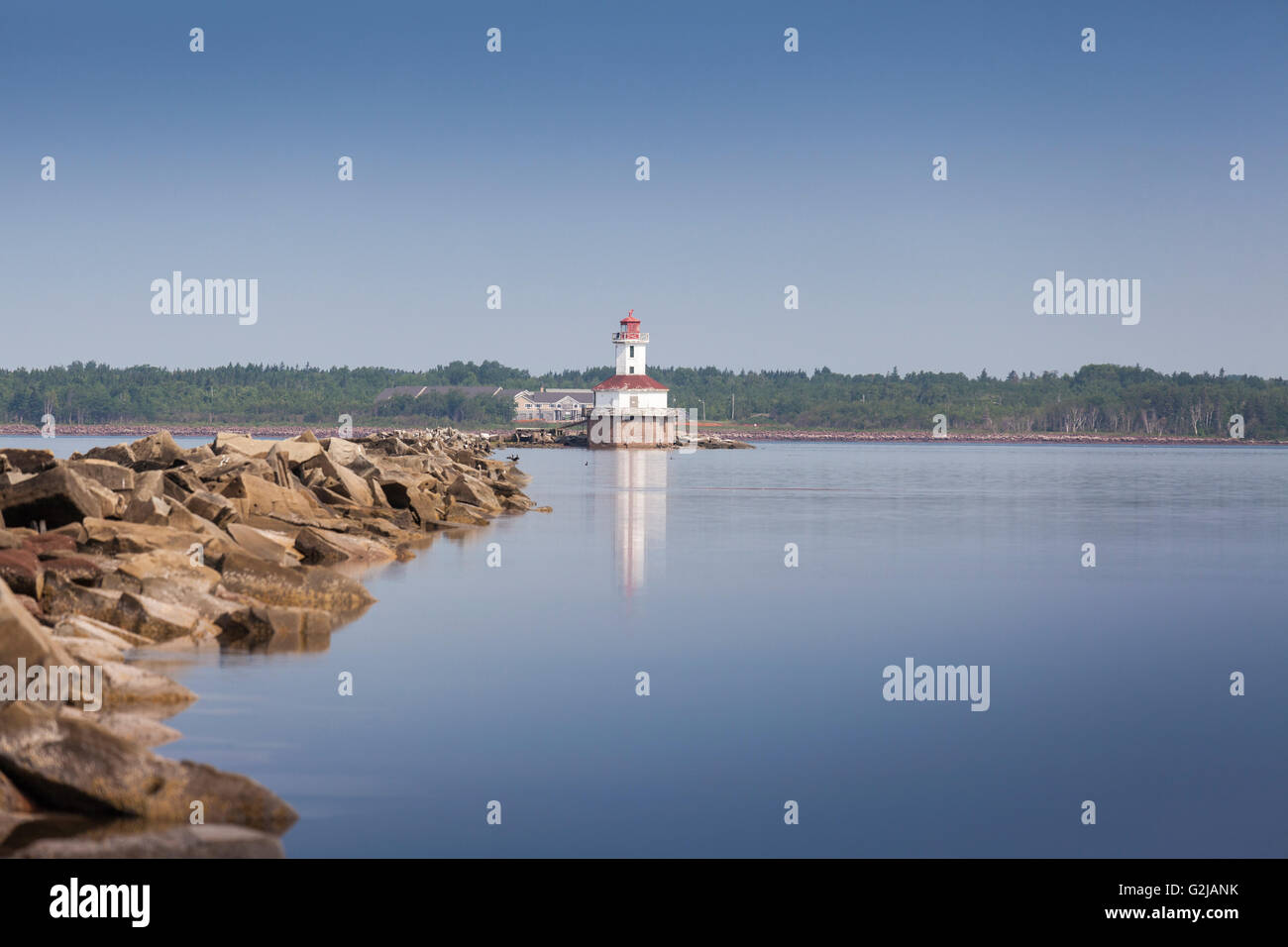 Indian island lighthouse hi-res stock photography and images - Alamy