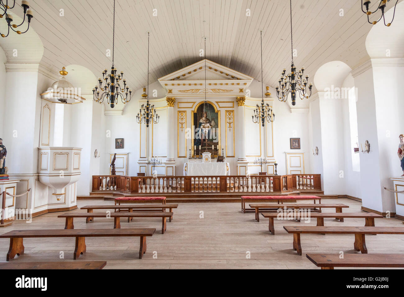 Inside of fortress hi-res stock photography and images - Alamy