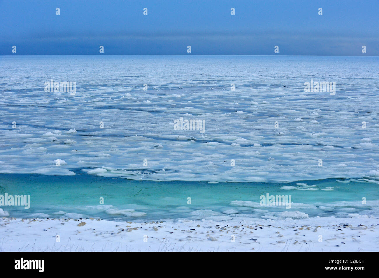 Sea-ice landscape Churchill, Manitoba, Canada Stock Photo - Alamy