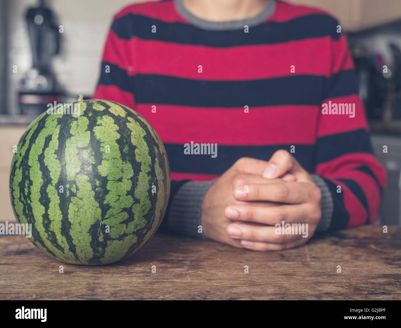 Watermelon man hi-res stock photography and images - Alamy