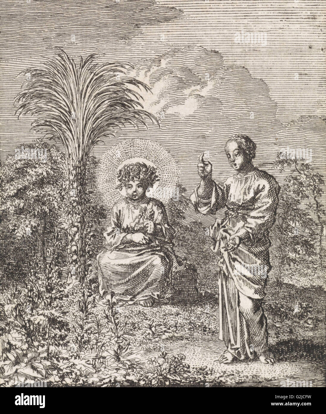 Personified soul contemplate nature hi-res stock photography and images ...