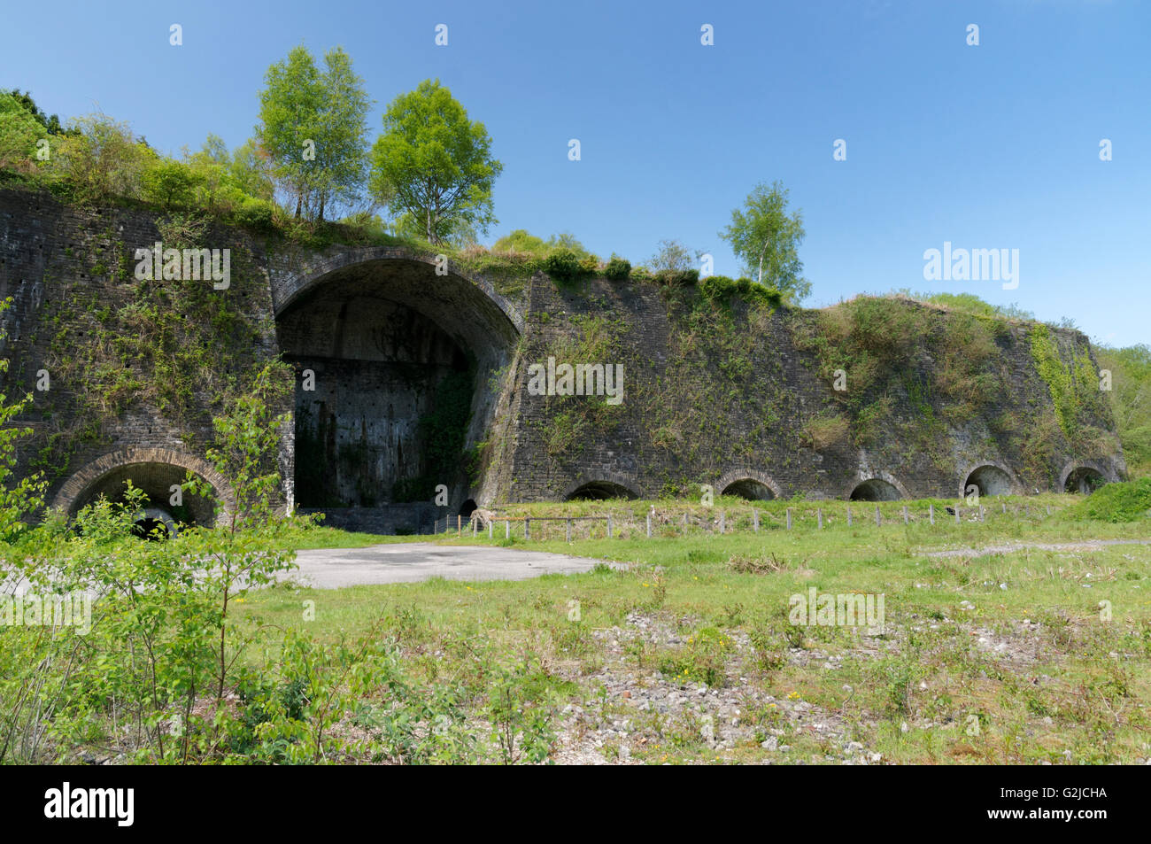 Cyfarthfa ironworks hi-res stock photography and images - Alamy