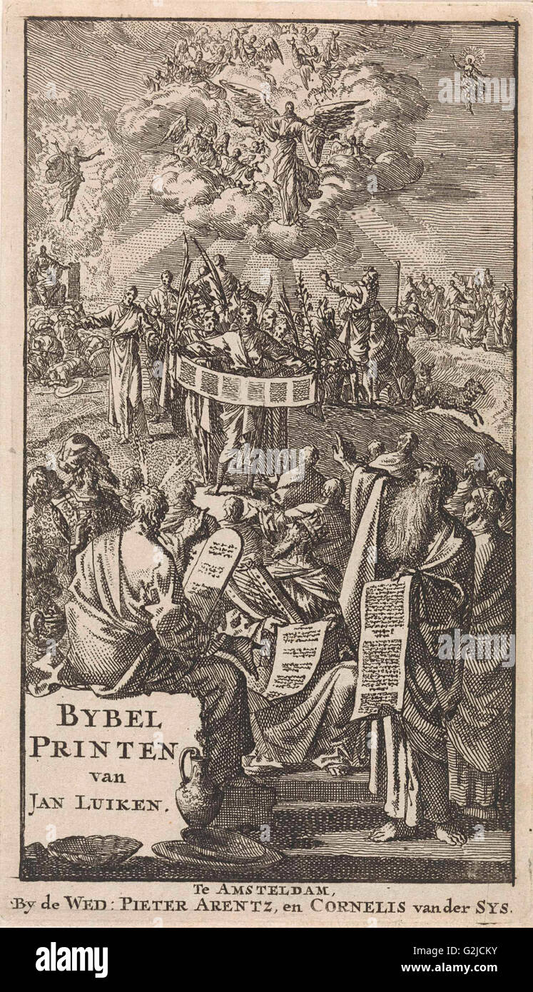 Jan Luyken, Bybel Prints, 1712, Jan Luyken, wed. Arentsz & Pieter ...