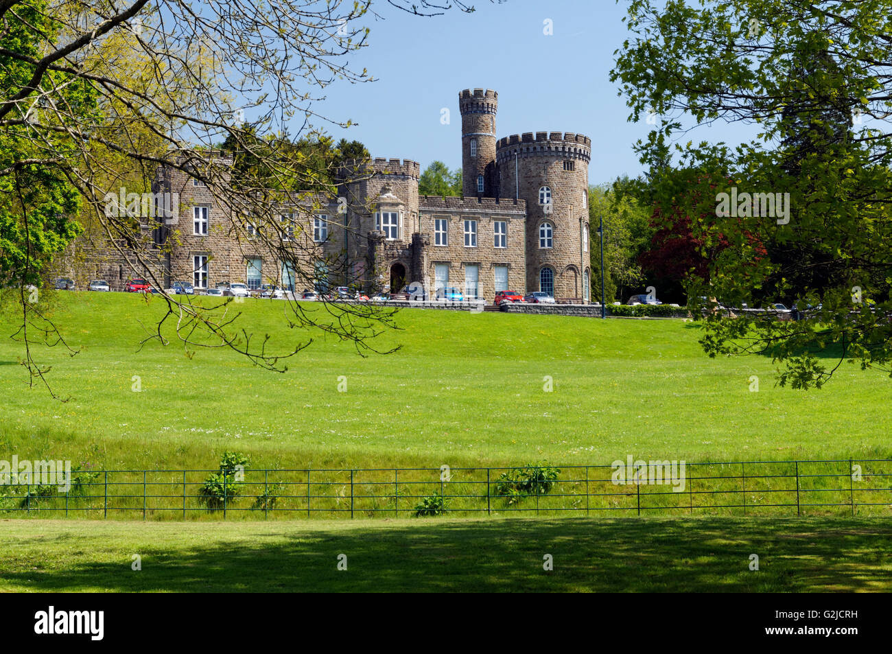 Cyfarthfa Castle former home of the Crawshay family, Merthyr Tydfil ...