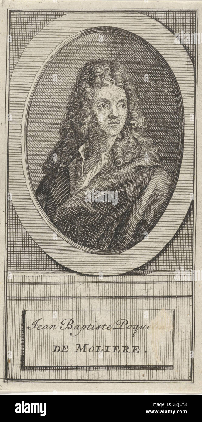 Portrait jean baptiste poquelin molière hi-res stock photography and ...