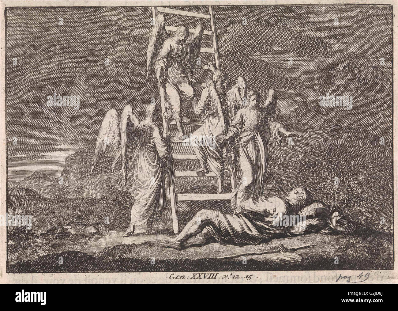 Jesusis Jacobs Ladder Ndash Jacob's Dream Ladder Hi Res Stock