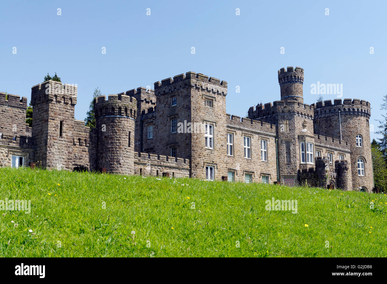 Cyfarthfa Castle former home of the Crawshay family, Merthyr Tydfil ...