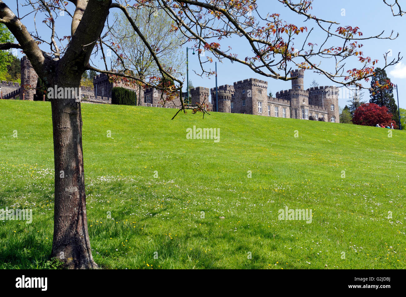 Cyfarthfa Castle former home of the Crawshay family, Merthyr Tydfil ...