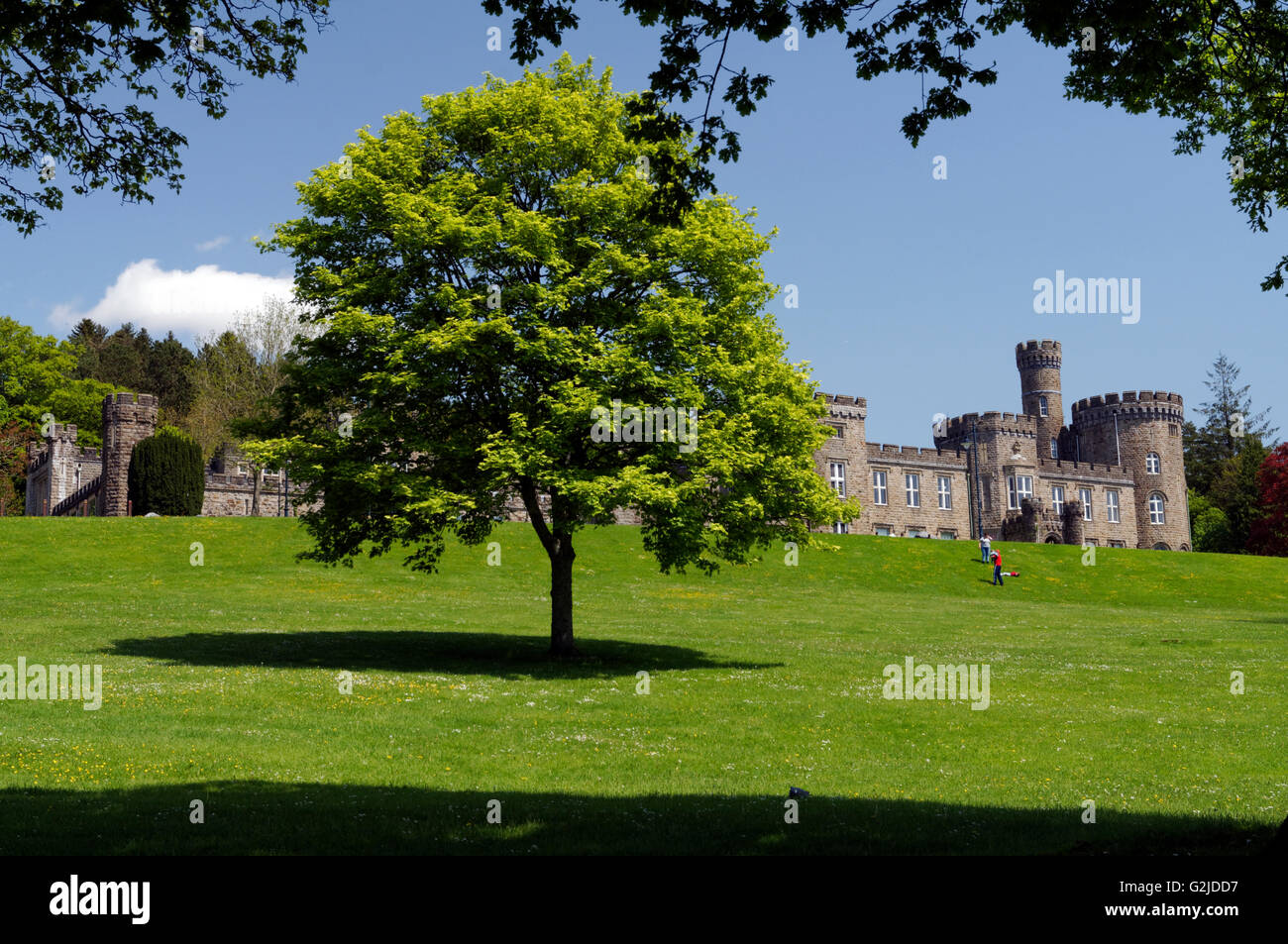Cyfarthfa Castle former home of the Crawshay family, Merthyr Tydfil ...