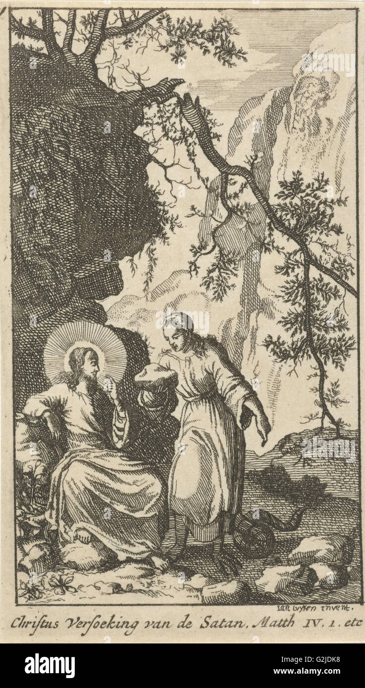 Christ and temptation hi-res stock photography and images - Alamy