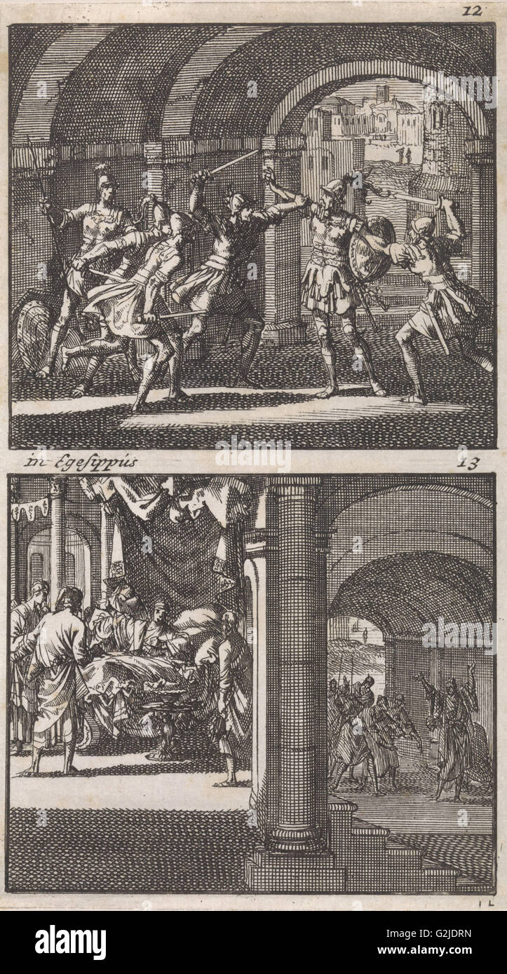 Antigonus is slain at the command of his brother Aristobulus, Death of ...