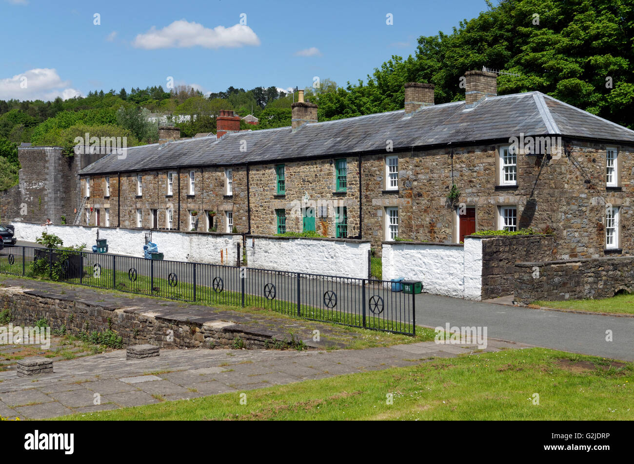 Chapel Row birthplace of famous musician and composer Joseph Parry ...