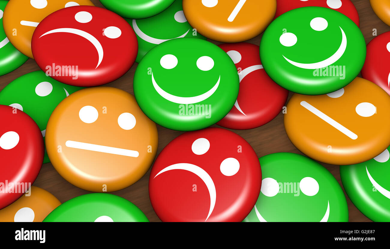 Business quality service customer feedback, rating and survey with ...