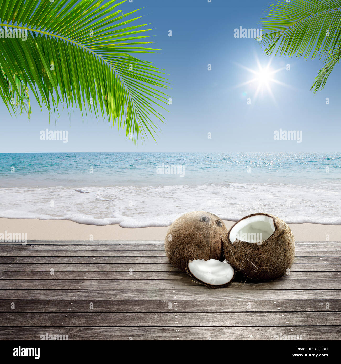 Coco beach nice hi-res stock photography and images - Alamy