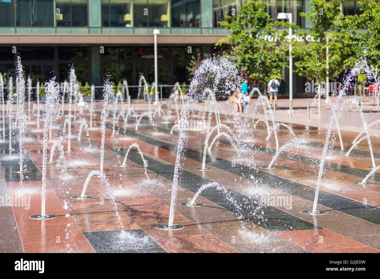 Denver union station fountain hi-res stock photography and images - Alamy