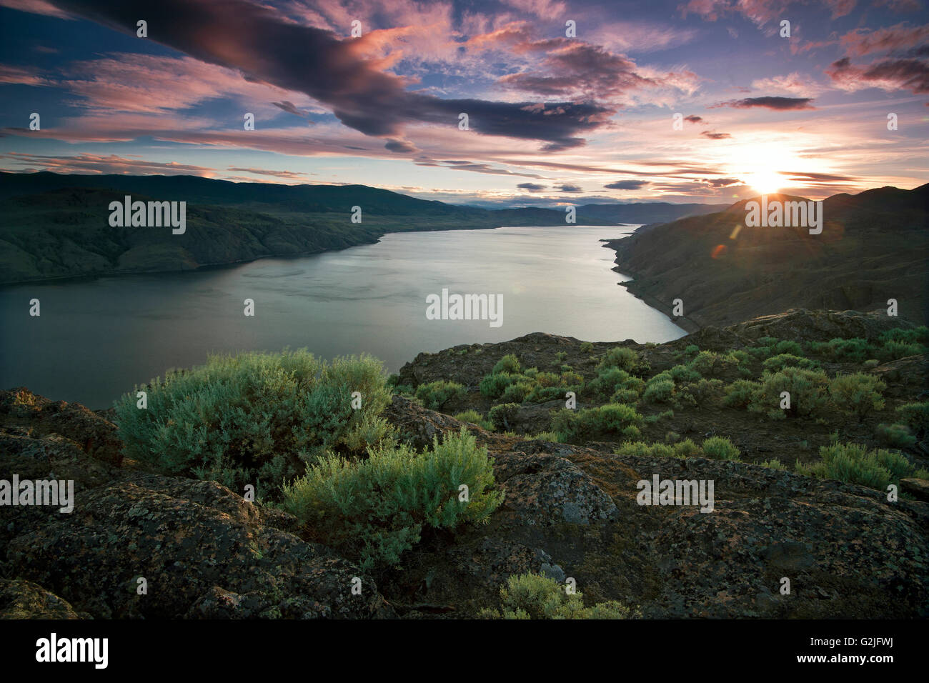 Kamloops landscape hi-res stock photography and images - Alamy