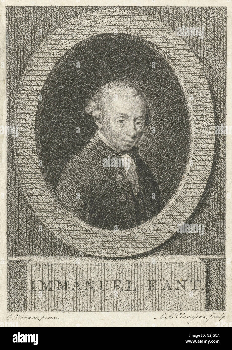 Immanuel kant portrait hi-res stock photography and images - Alamy