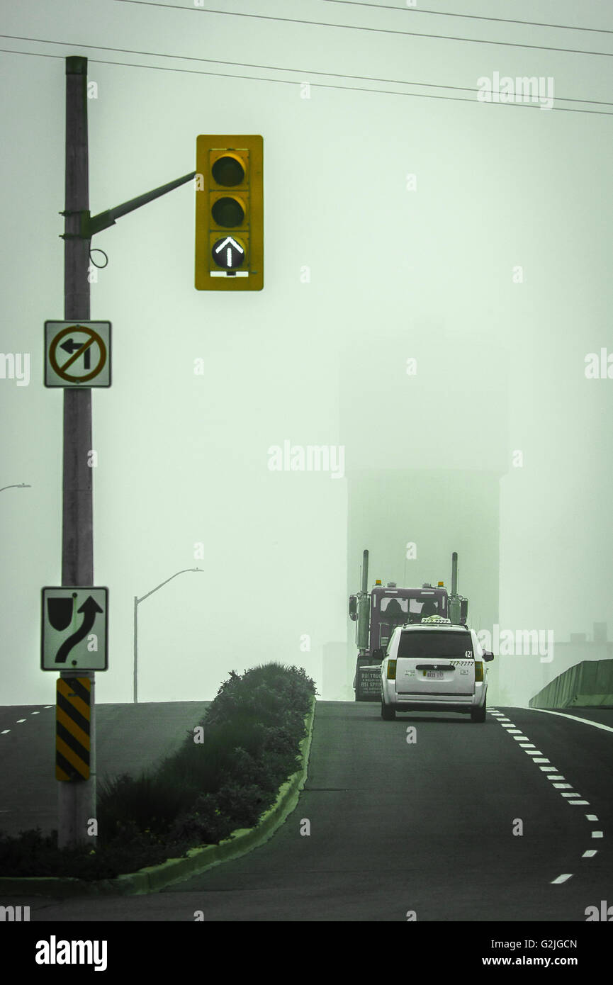 traffic lights and road signs Stock Photo - Alamy