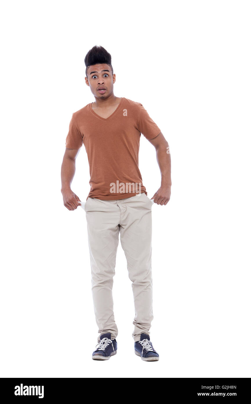 Empty pockets student hi-res stock photography and images - Alamy