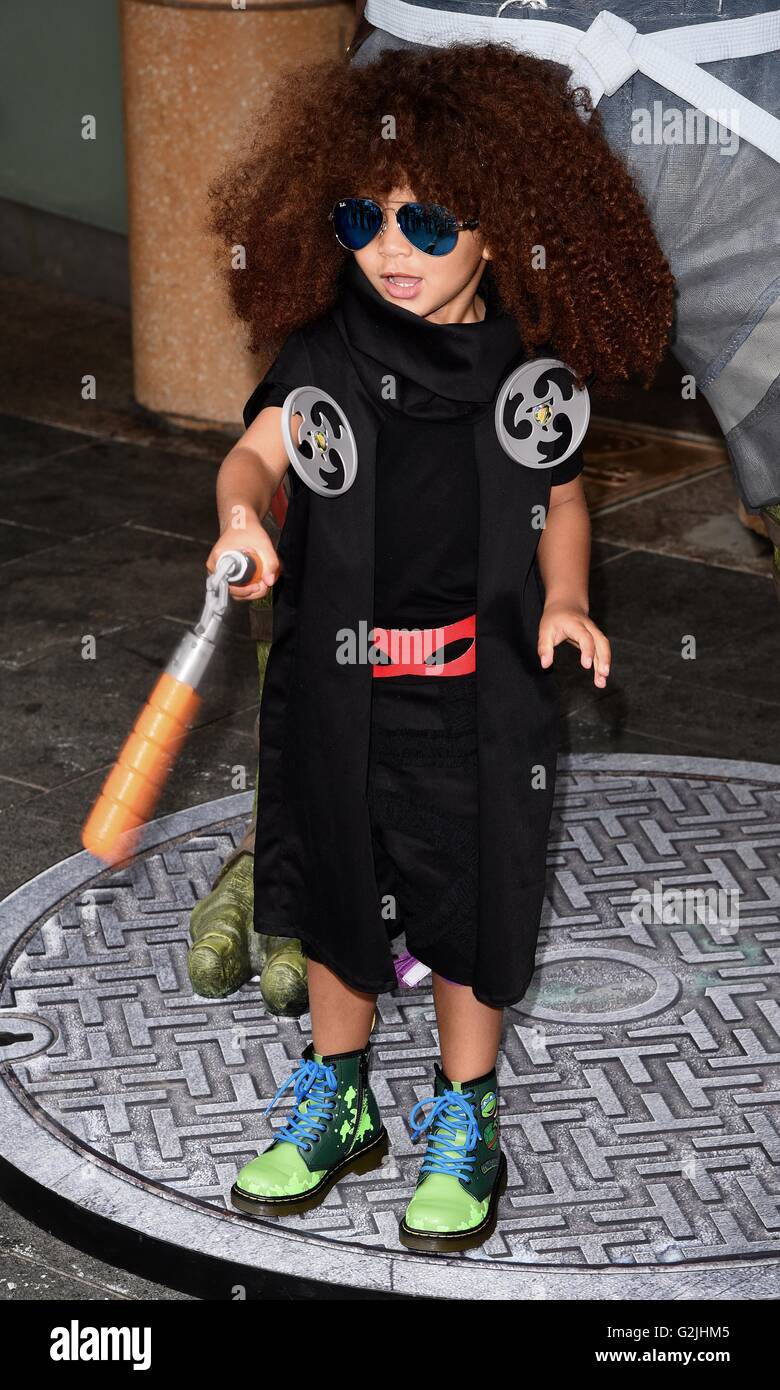 London, UK. Farouk James at A VIP Screening of Teenage Mutant Ninja ...