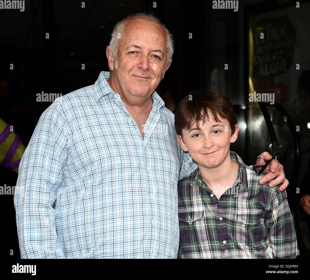 London, UK. Jeremy Bowen and Jack Bowen at A VIP Screening of Teenage ...