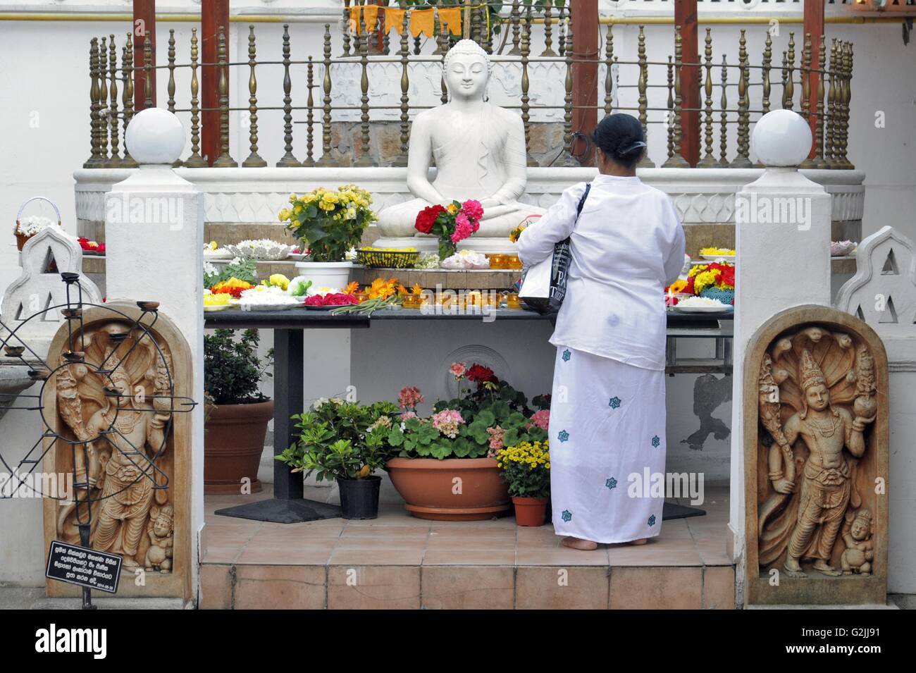 Milan, Italy, Buddhist Temple Lankaramaya, site of reference for the ...